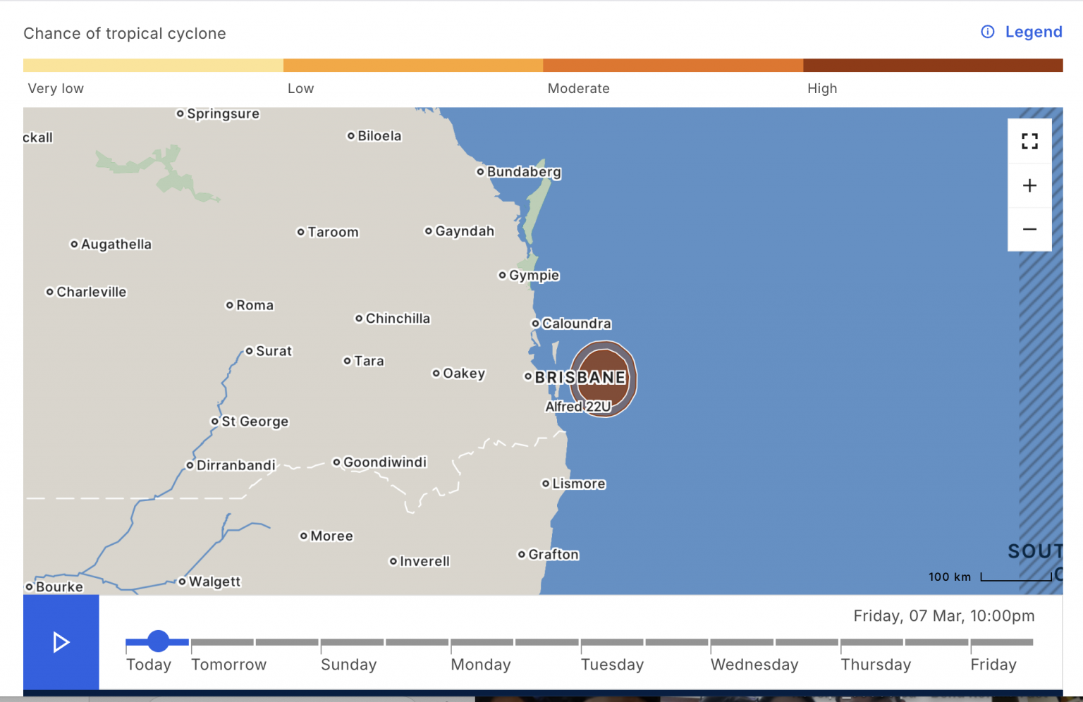 Tropical cyclone Alfred to hit Brisbane, bringing destructive winds and ...